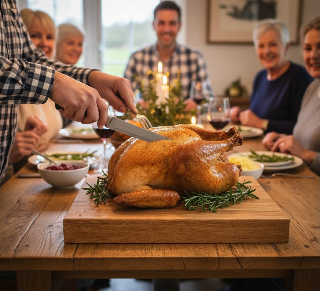 Personalized Oak Worktop Saver | Custom Edge-of-Counter Chopping Board ...