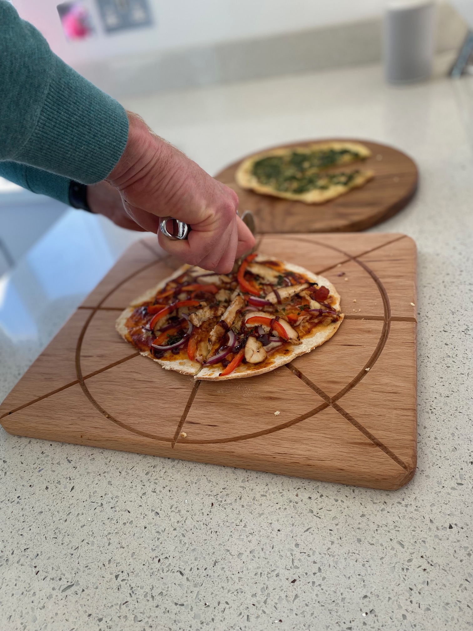 Pizza Slice board - No9 Creations
